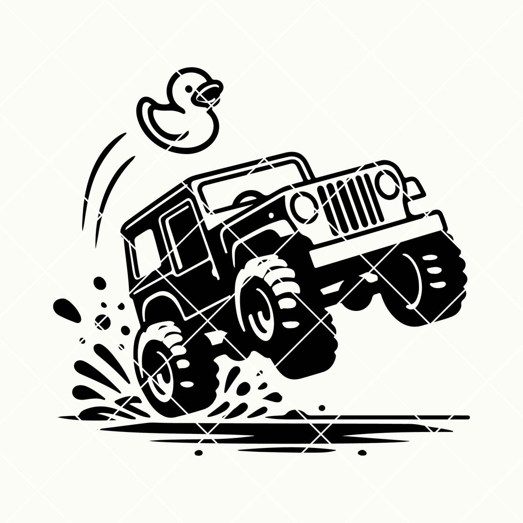 Duck Duck Jeep, Duck Svg, Jeep Svg, Svg Files for Cricut - Etsy Australia