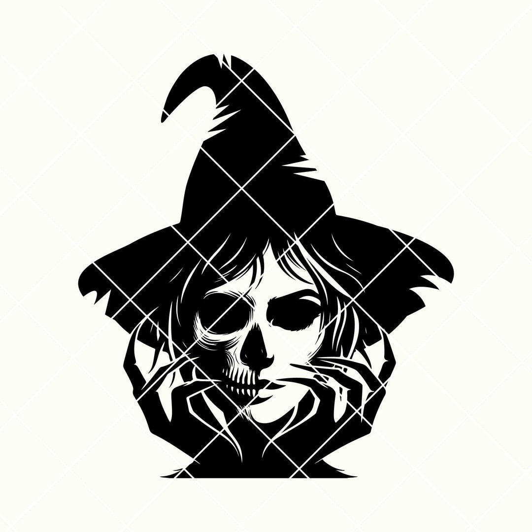 Horror Svg, Witch Clipart, Gothic Svg, Witch Svg, Spooky Svg, Halloween ...