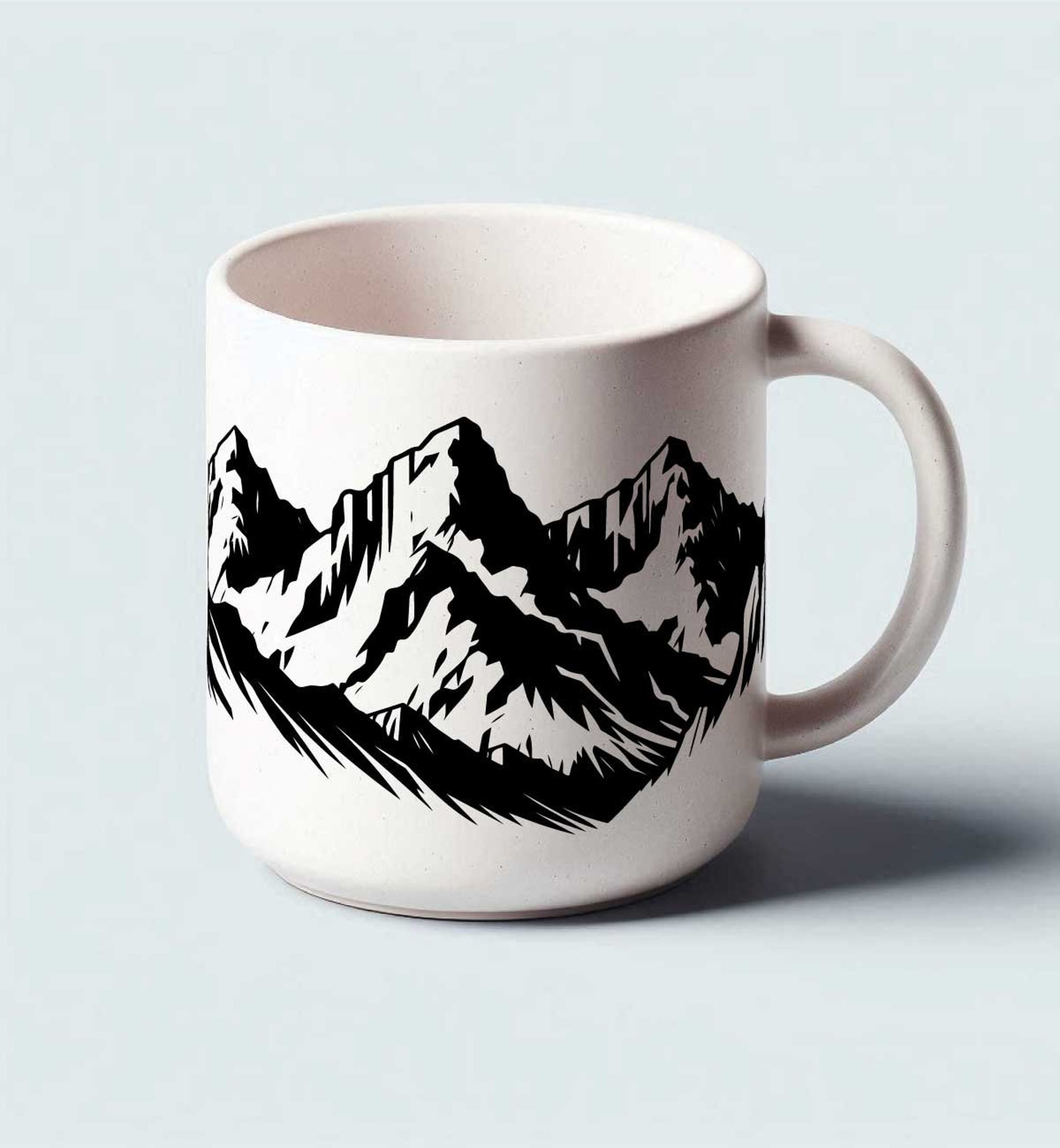 Mountain Svg, Mountain Range Svg, Mountain Scene Svg, Svg Bundle ...
