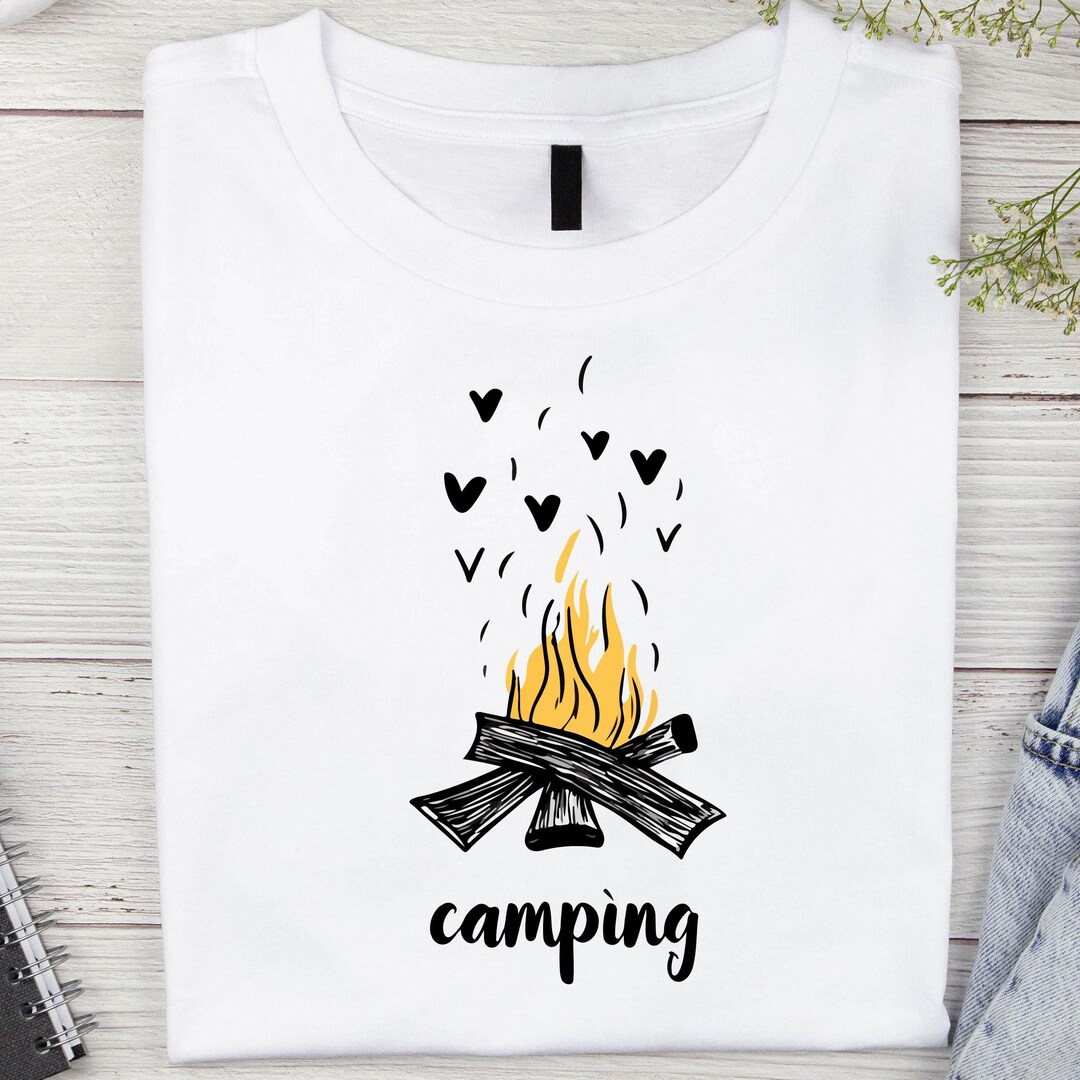 Camping Clipart, Camp Svg, Camper Svg, 24 Campfire Clipart, Bonfire Svg, Fire Svg, Flames Svg ...