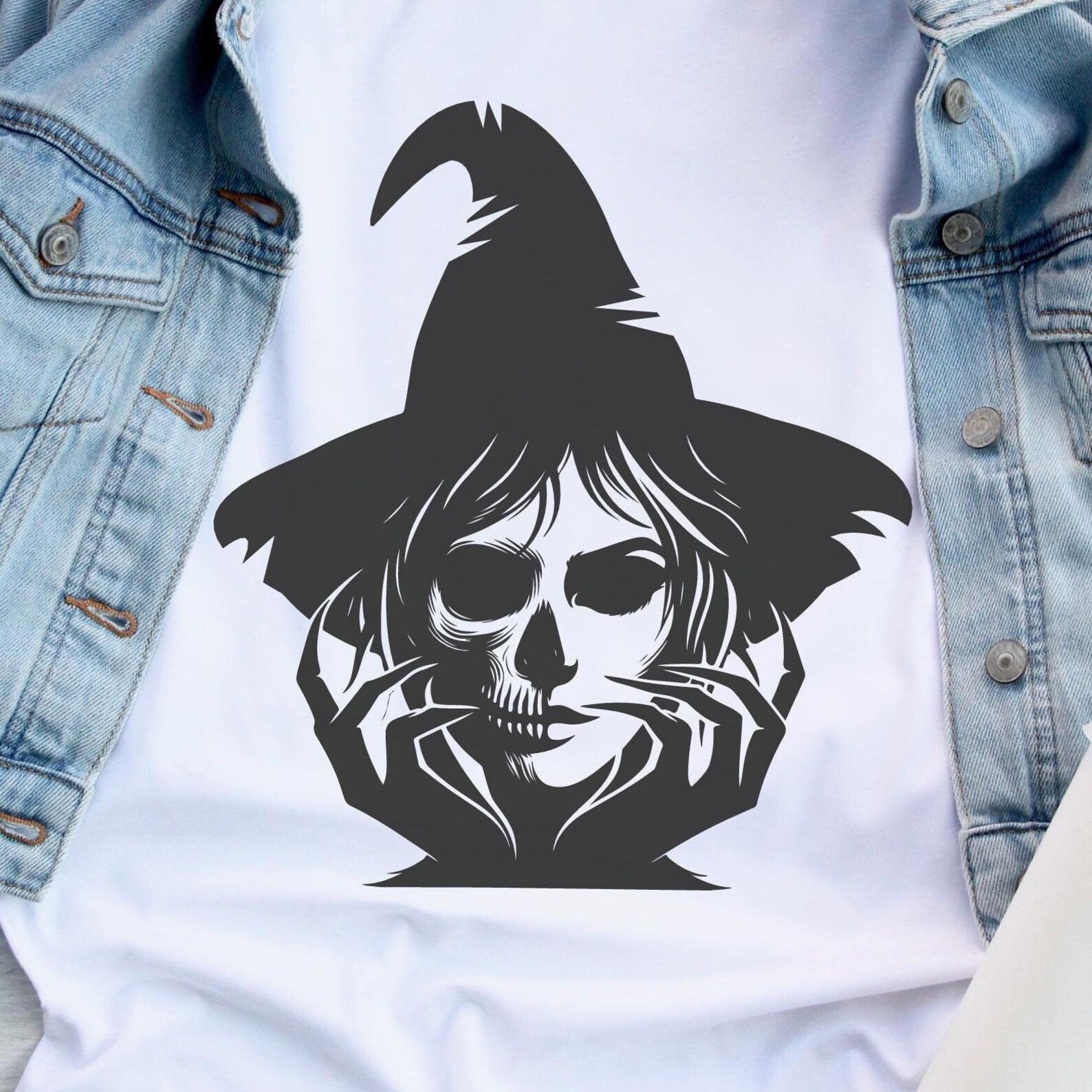 Horror Svg, Witch Clipart, Gothic Svg, Witch Svg, Spooky Svg, Halloween ...