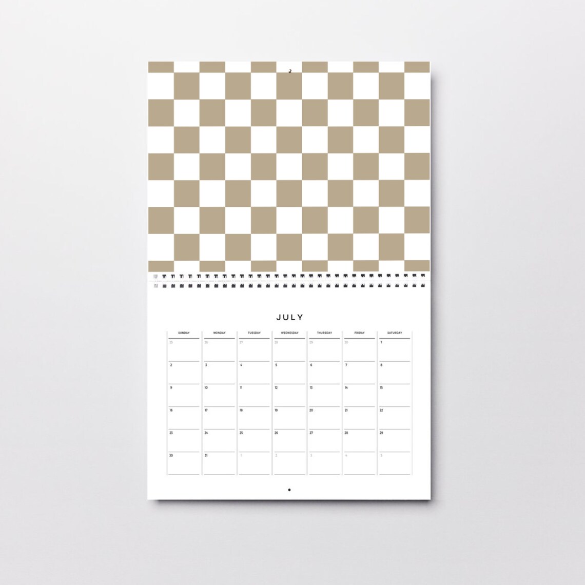 Sandy Beige Checkerboard Digital Print Design, Checkered Digital Wall ...