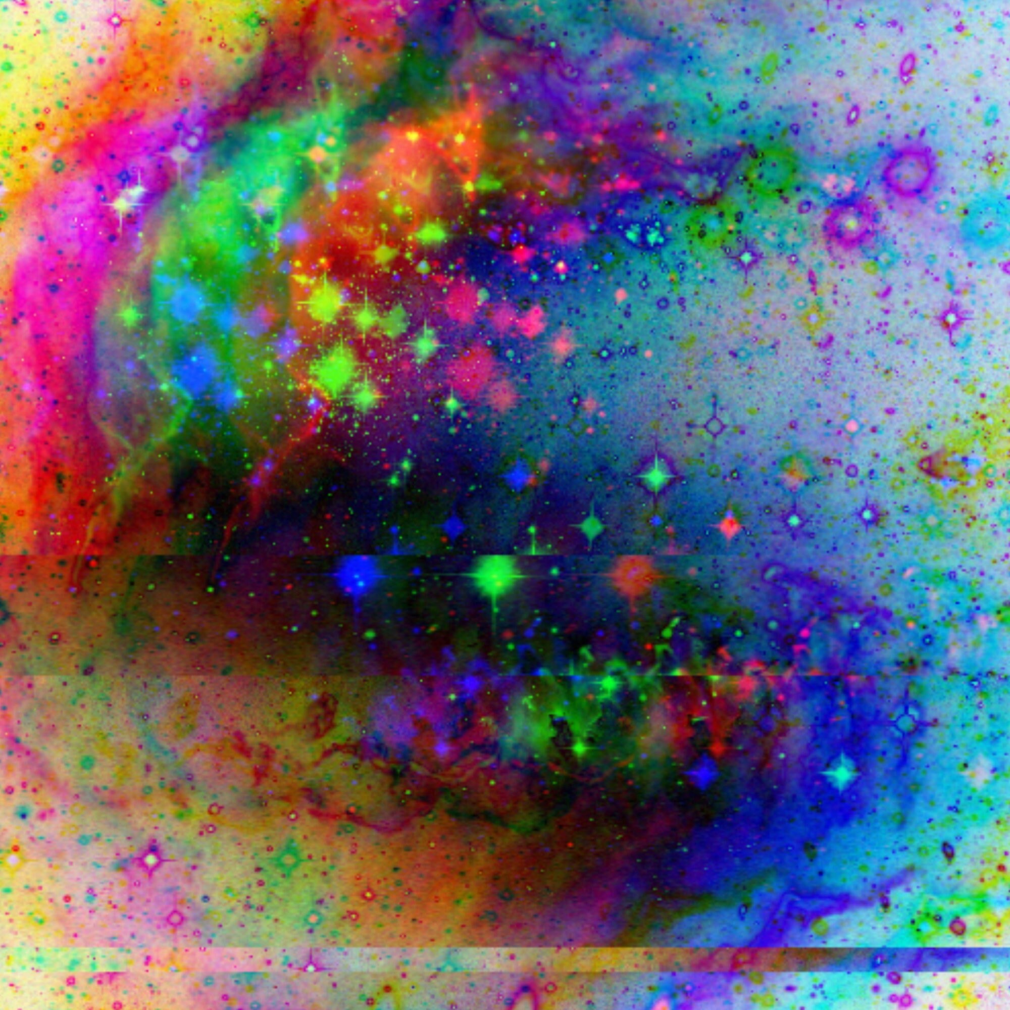Glitchy Color Splash High Quality JPEG File Digital Download Digital ...
