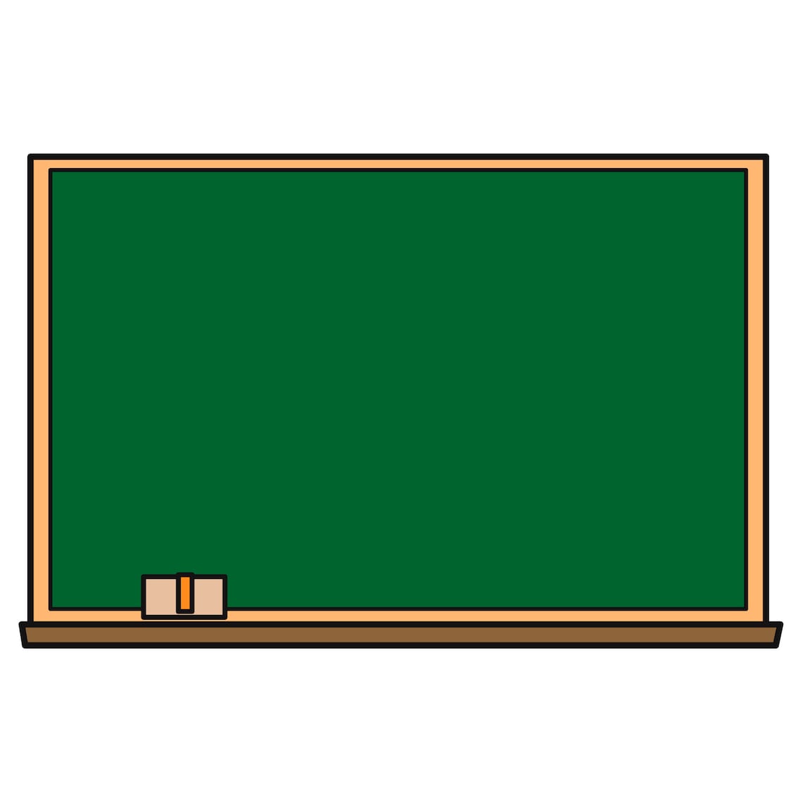 Back to School Chalkboard SVG Design- Chalkboard Clipart- SVG Files for ...