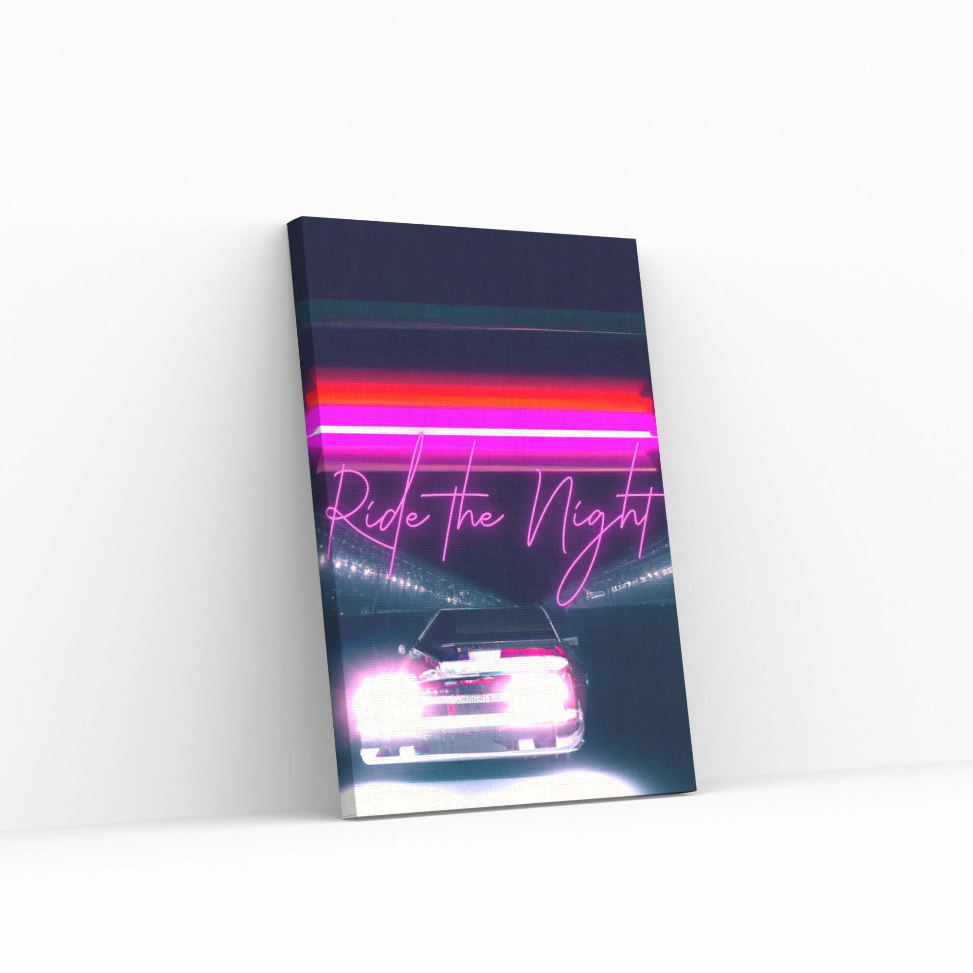 Synth Wave Japanese JDM Street Racing Car Drifting Driving ride the ...