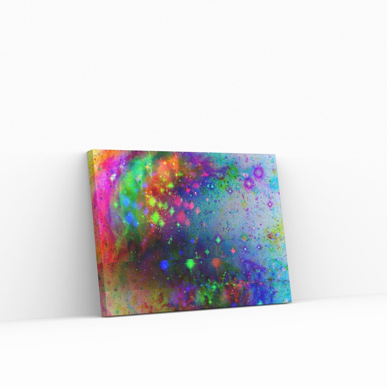 Glitchy Color Splash- High Quality JPEG File | Digital Download ...