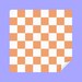 Orange & White Checkerboard Seamless Digital Print Pattern Checkered ...