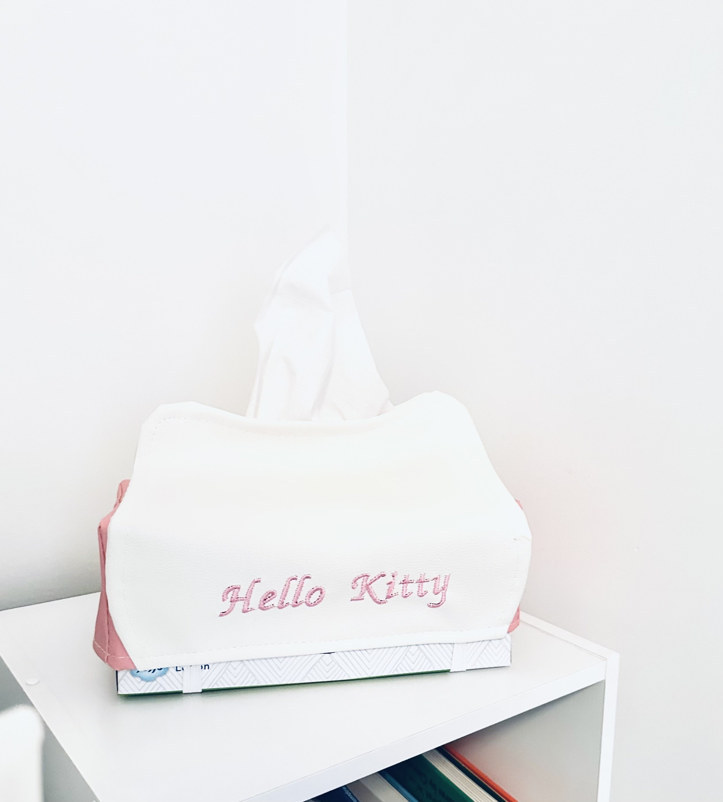 Hello Kitty Tissue Box Cover Rectangle Tissue Box Cover Bathroom Decor ...