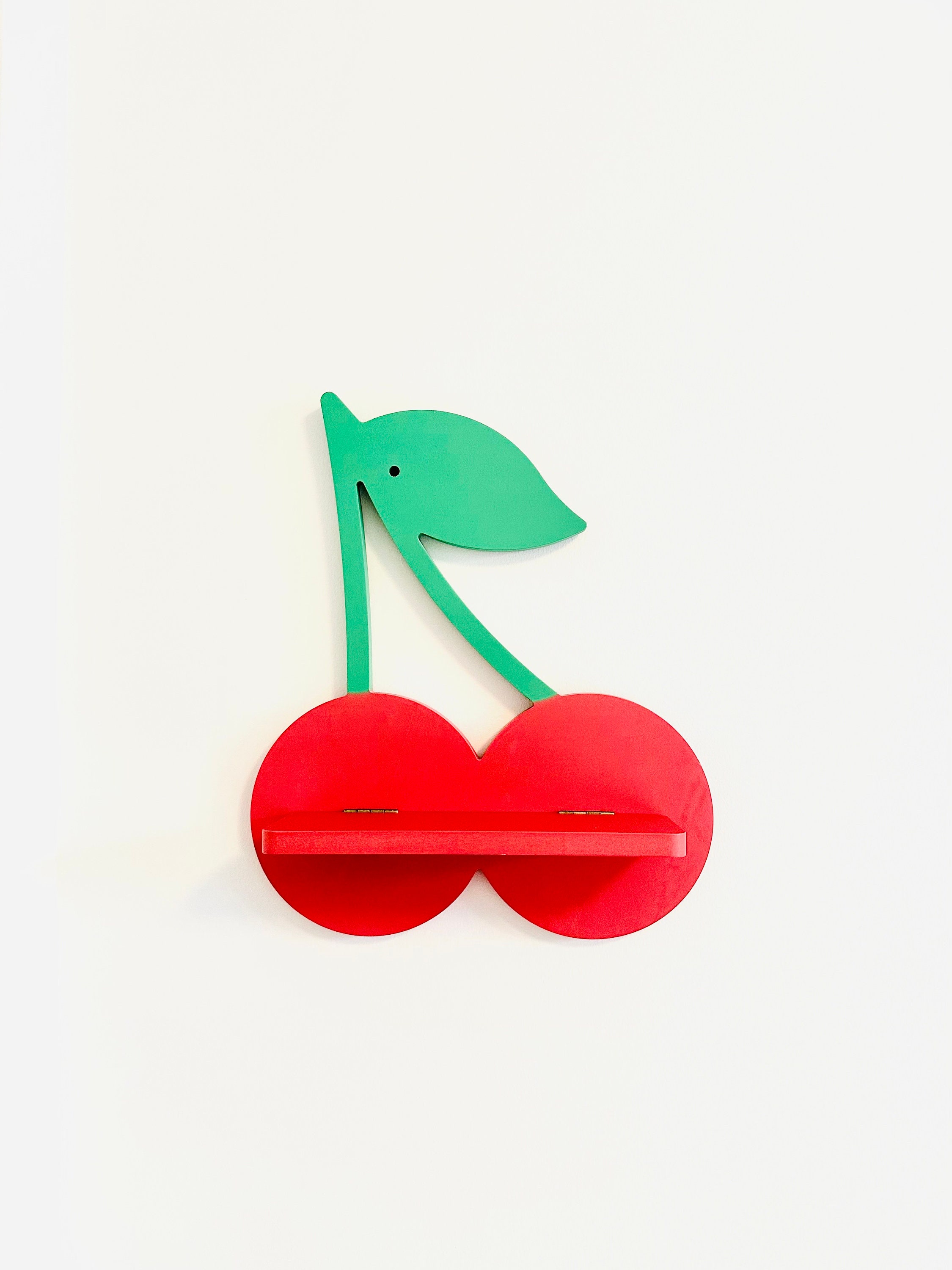 Cherry-shaped Shelf Playroom Wall Art Kids Bookshelf Kids Furniture ...