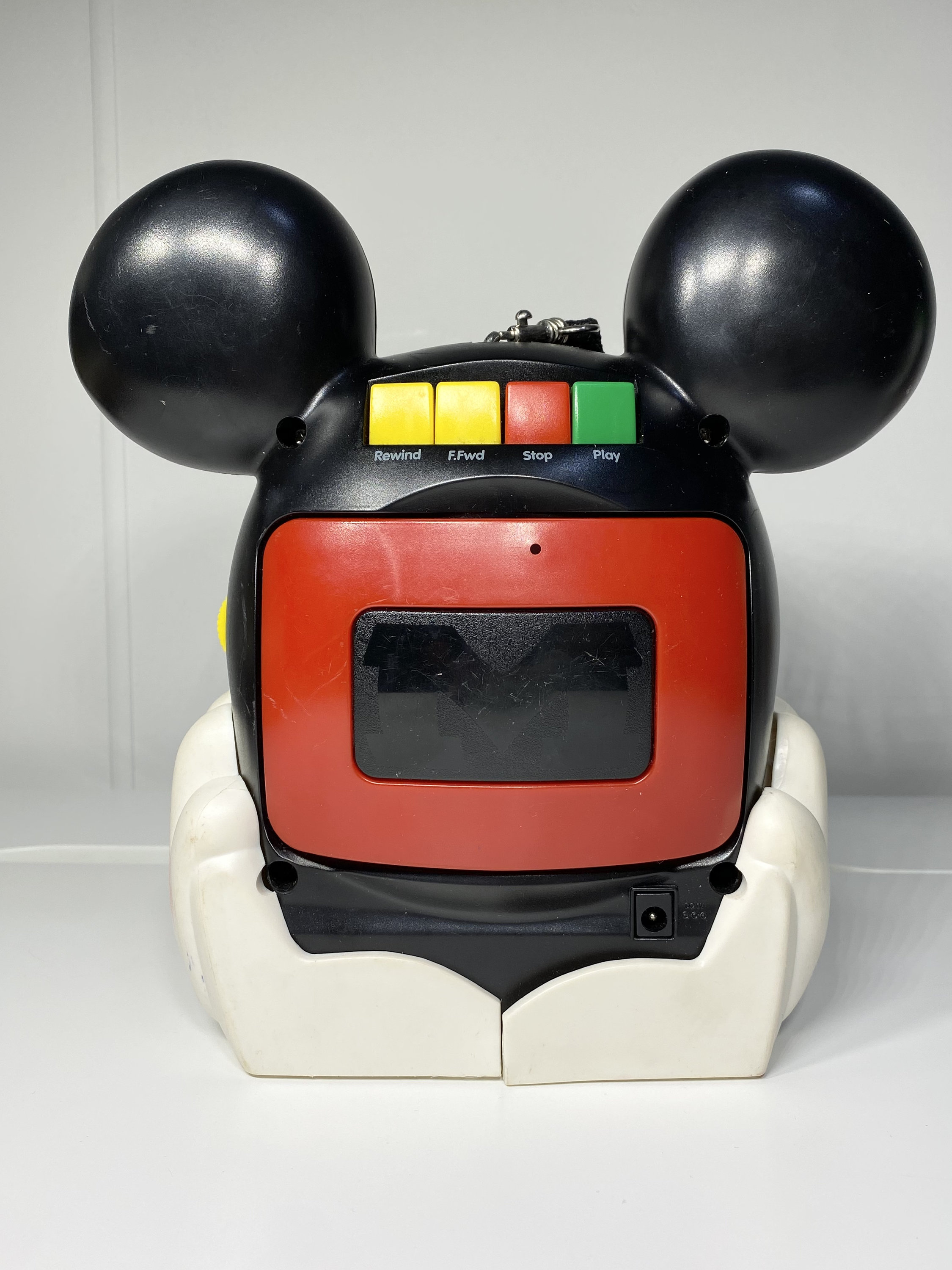 Vintage Mickey Mouse Head Talkin Tape Player Portable Cassette Radio ...