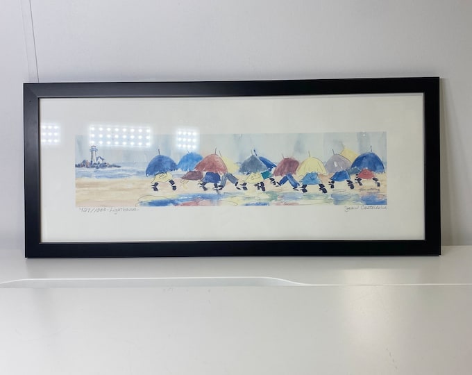 Signed Jean Casterline ‘lighthouse’ Print 727/1000 - Etsy