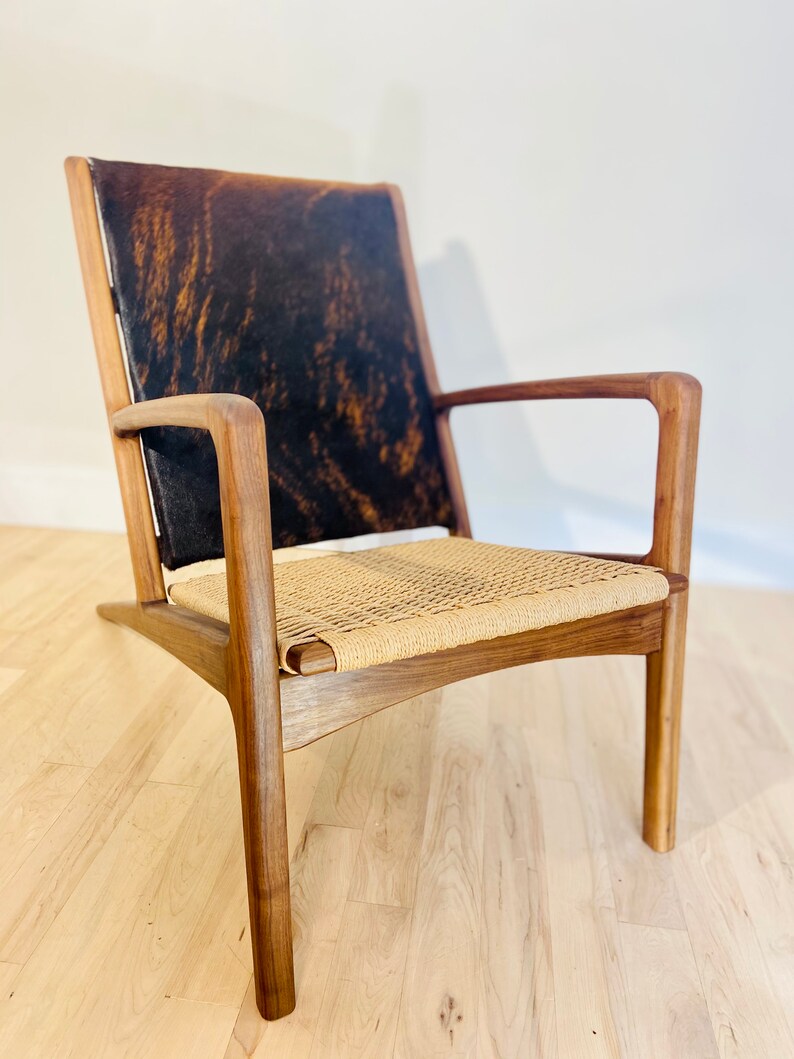 Custom Danish Hygge Wood Chair - Etsy
