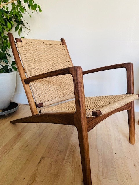 Custom Danish Hygge Wood Chair - Etsy