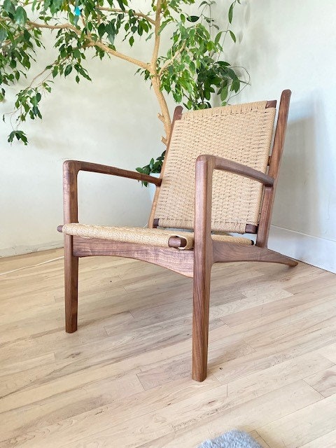 Custom Danish Hygge Wood Chair - Etsy
