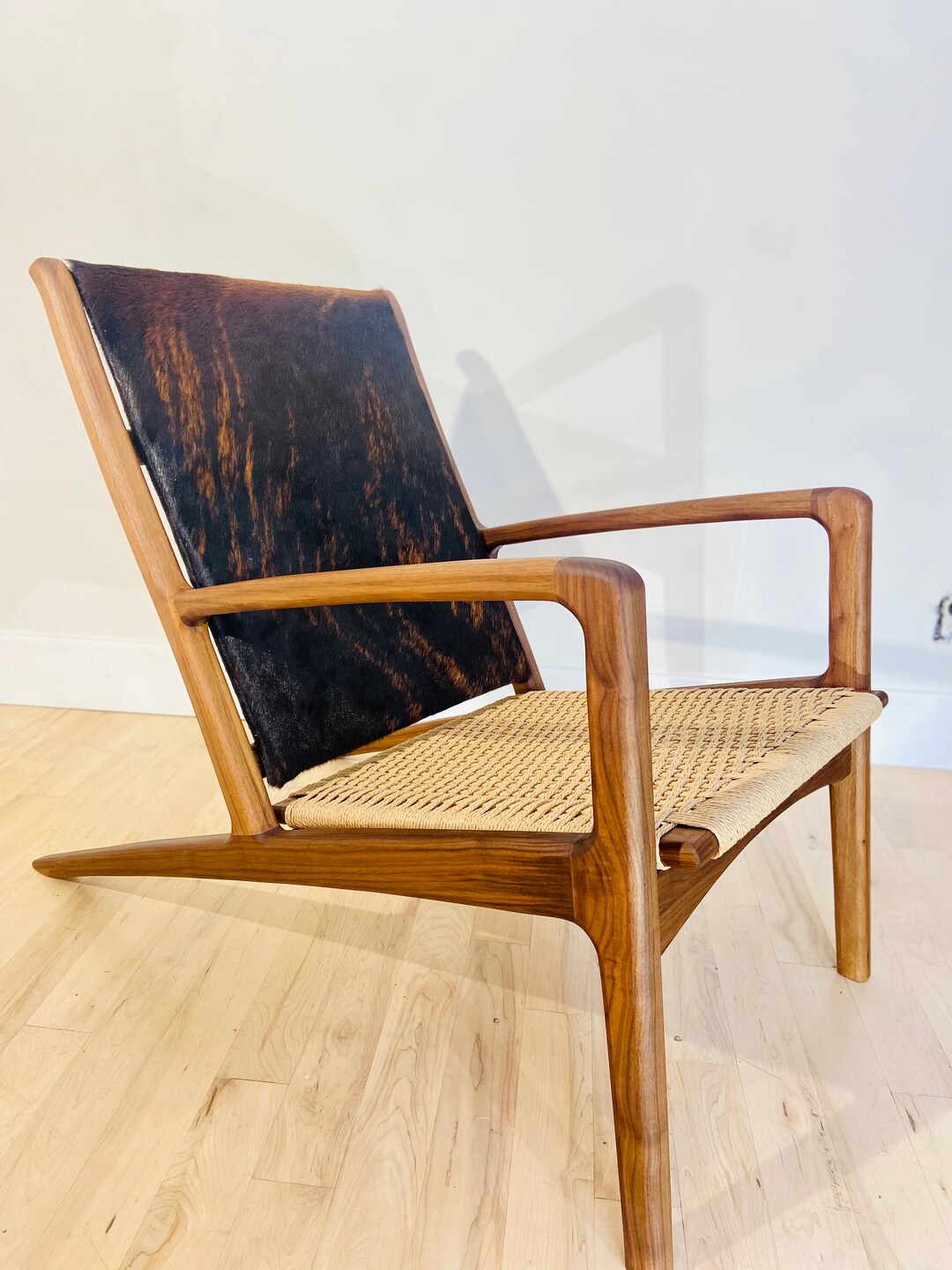 Custom Danish Hygge Wood Chair - Etsy