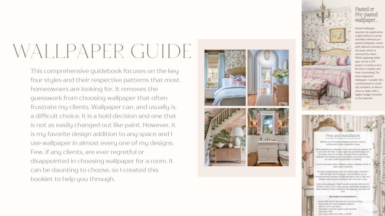 Wallpaper Guide | Best Wallpaper Choices | E-design | Wallpaper Book ...