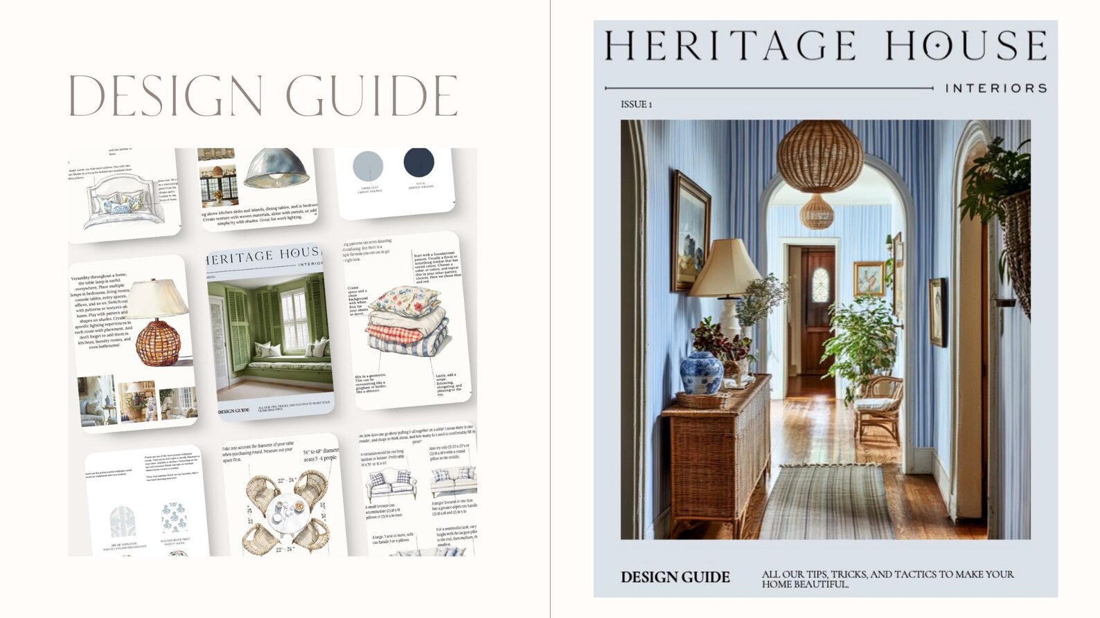 Design Guide | Curated Interiors | E-design | Design Guide Book ...
