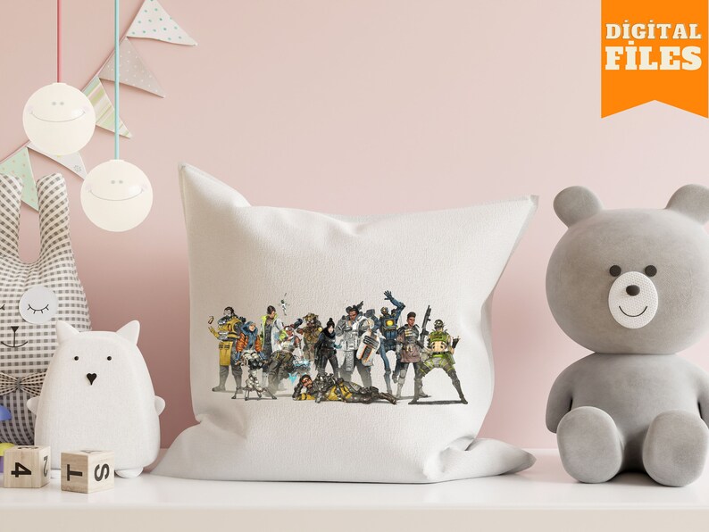 Apex Legend SVG-PNG Package Bundle Layered Files for Cricut Video Game ...