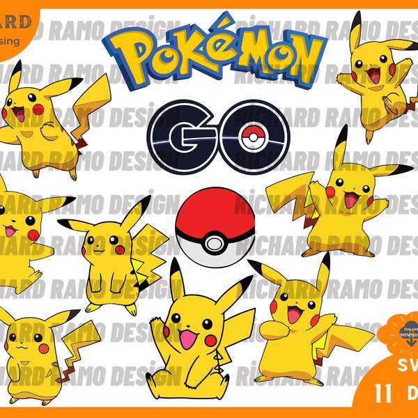 Pikachu heads - Etsy Polska