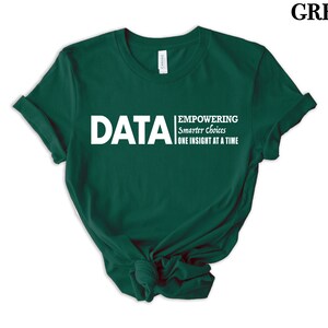 Data Shirt, Data Analyst Shirt, Data Scientist Gift, Data Analytics. - Etsy