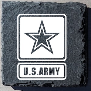 US Army Coasters | Slate Coasters | Airforce | Us Navy | US Marines ...