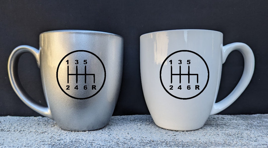 6-speed Stick Shift Mug: Automotive Car Guy Gift - Etsy
