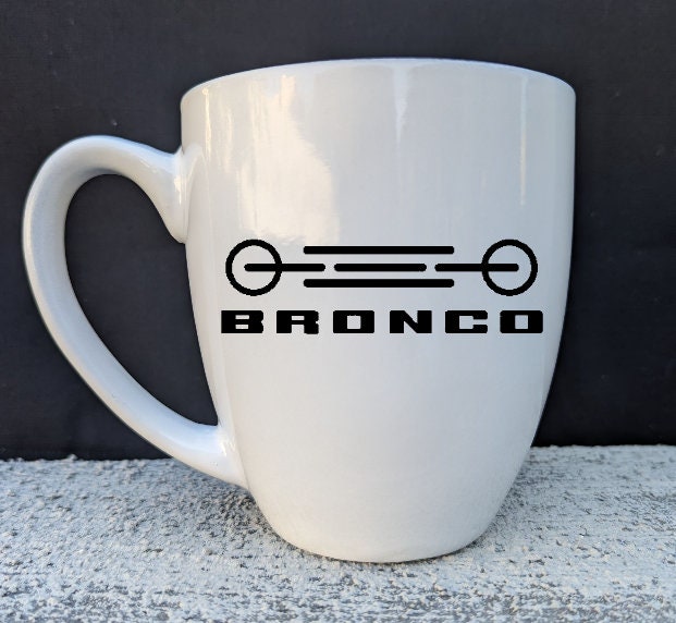 Ford Bronco Mug Automotive Mugs Ford Bronco Gearhead Car Guy - Etsy