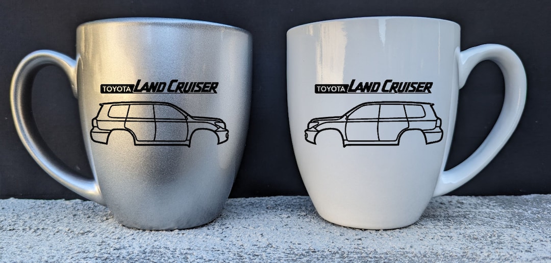 Land Cruiser Mug | Automotive Mugs | Vintage Car Mug | Car Enthusiast ...
