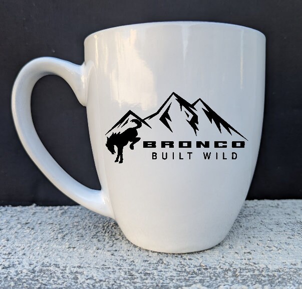 Ford Bronco Mug: 16oz Ceramic Automotive Mug, Car Guy Gift - Etsy