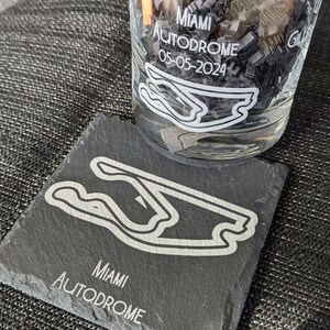 Formula 1 Gift | F1 Whiskey Glass | F1 Gifts | F1 Race Track | Slate ...