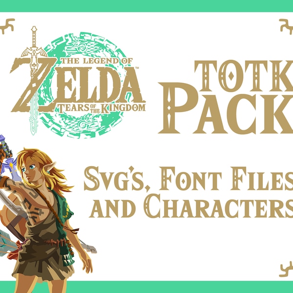 Totk Font - Etsy Australia
