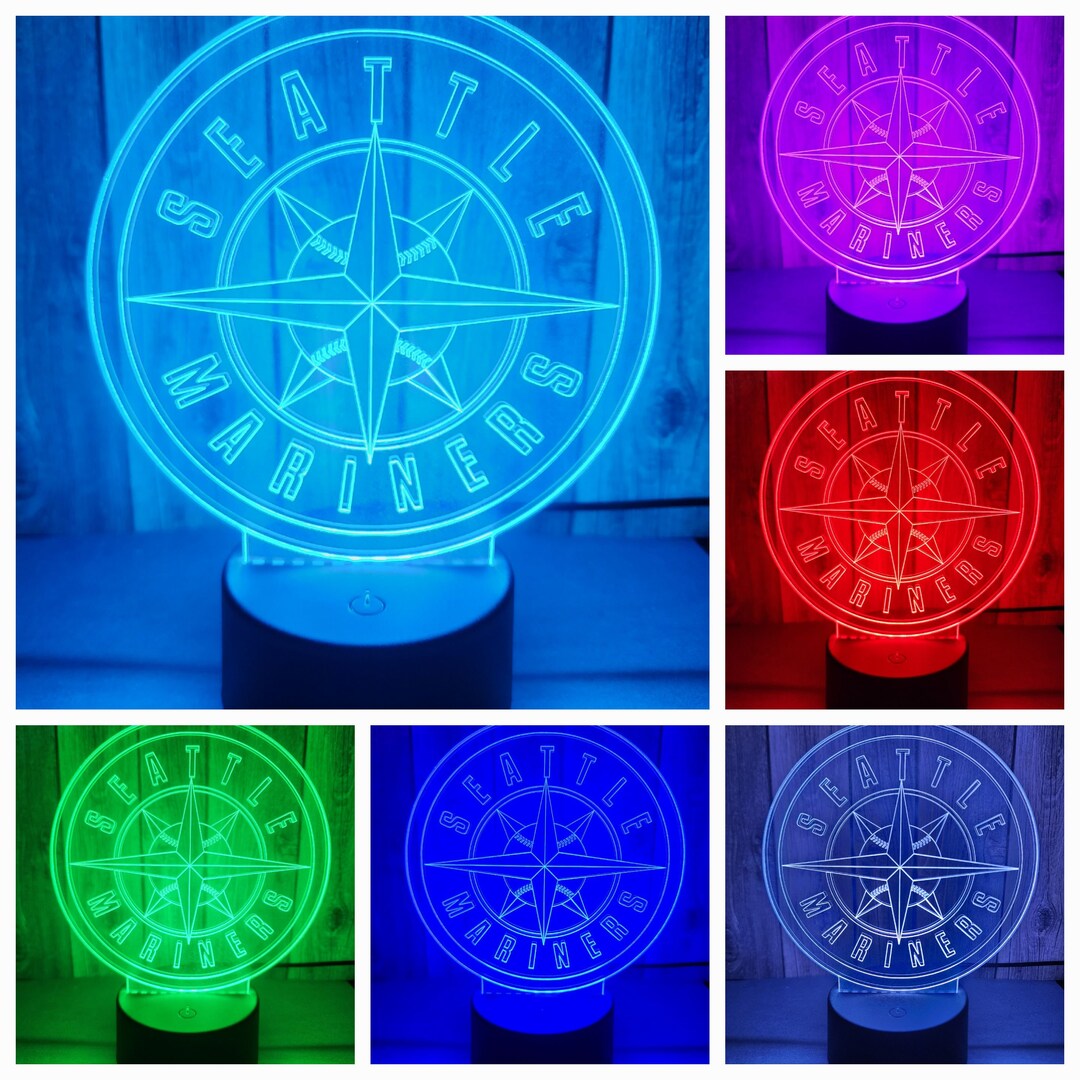 Seattle Mariners 3d Lamp - Etsy