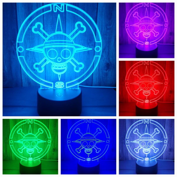 3d Lamp One Piece - Etsy