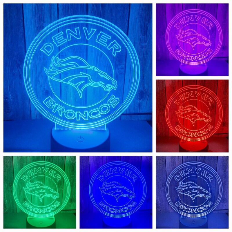 Denver Broncos Sign - Etsy