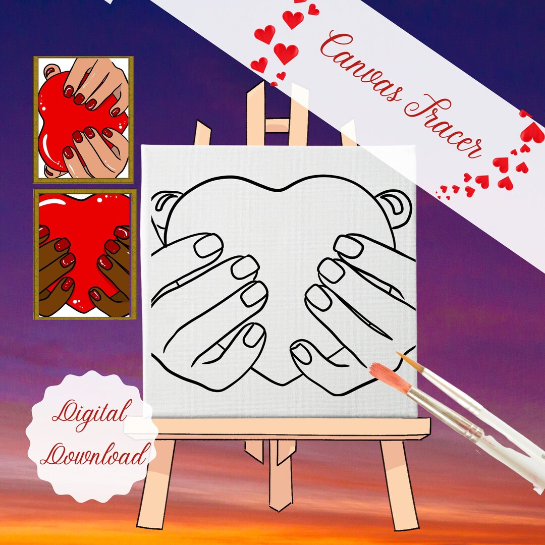 DIY Paint N Sip / Paint Party / Coloring Page / Painting / Stencil ...