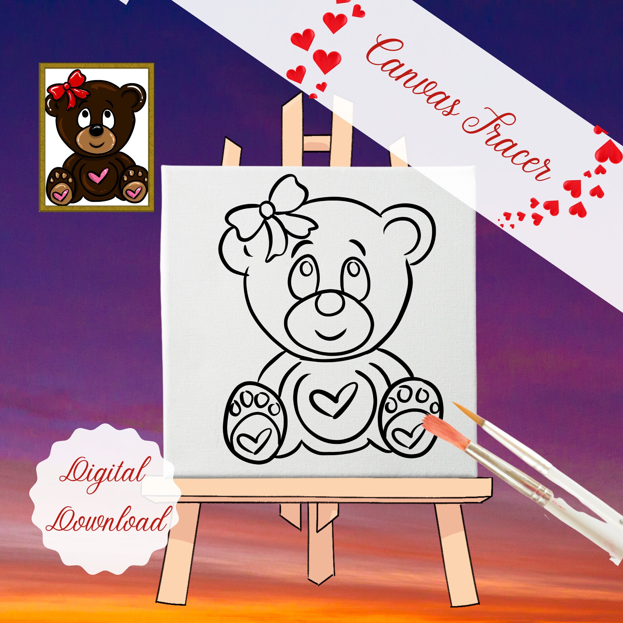 DIY Paint N Sip / Paint Party / Coloring Page / Painting / Stencil ...