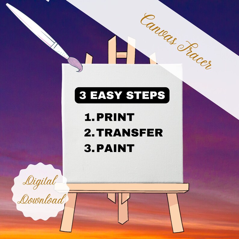 DIY Paint N Sip / Paint Party / Coloring Page / Painting / Stencil ...