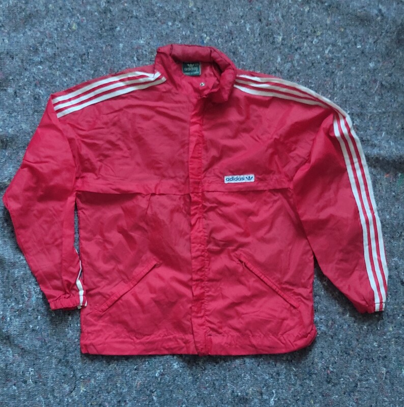 Vintage Adidas Wind Jacket - Etsy