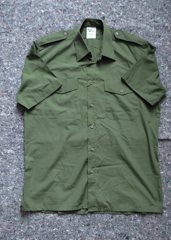 Vintage Swedish army shirt - Gem