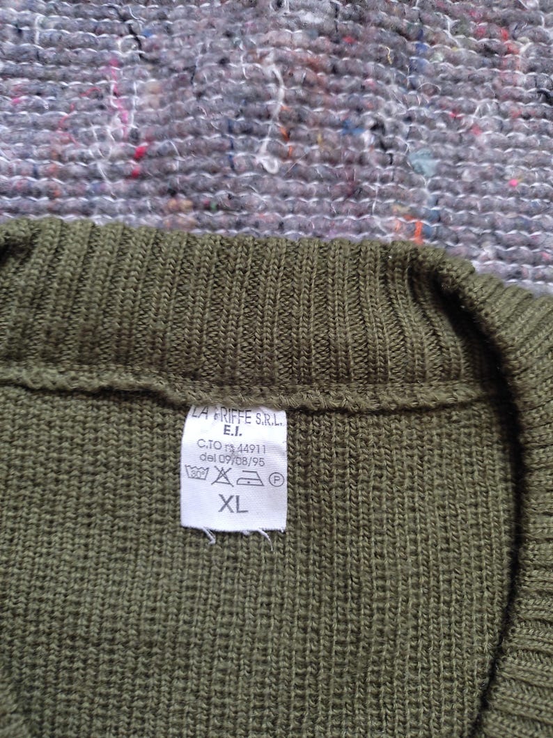 Vintagе Army Sweater - Etsy