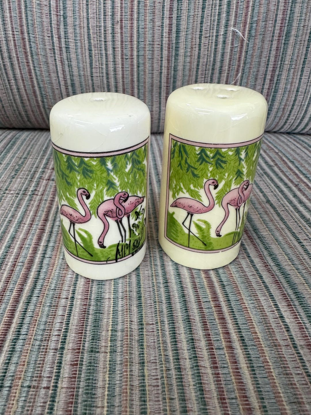 Flamingo Salt and Pepper - Etsy