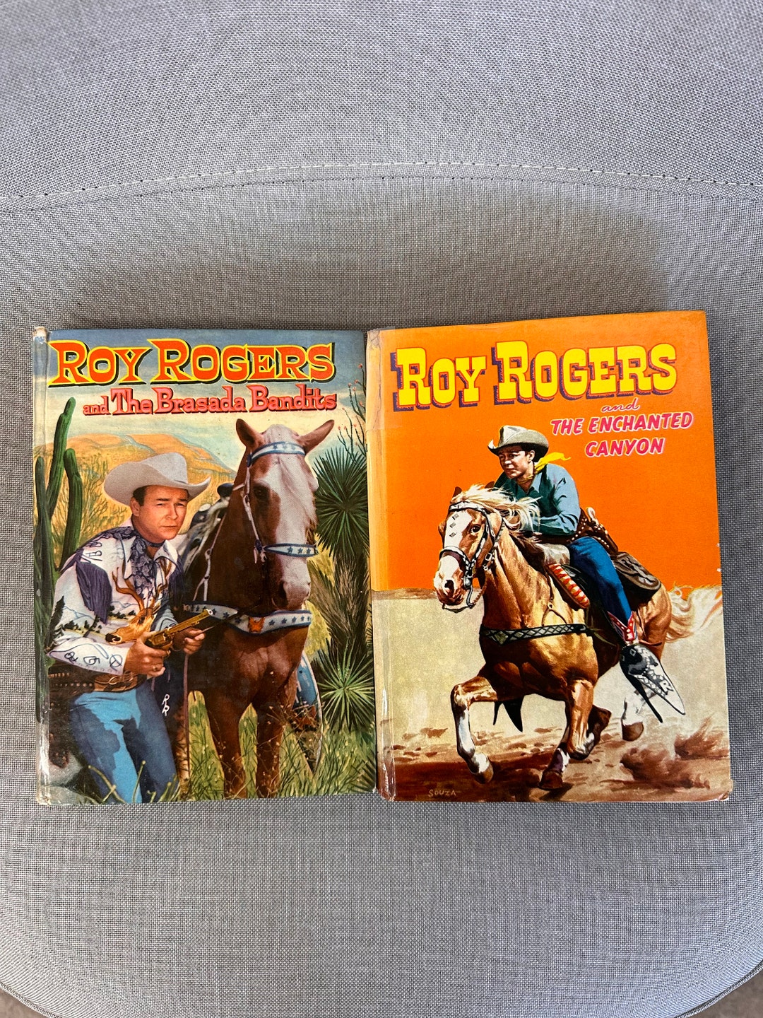 Pair of Roy Rogers Story Books - Etsy