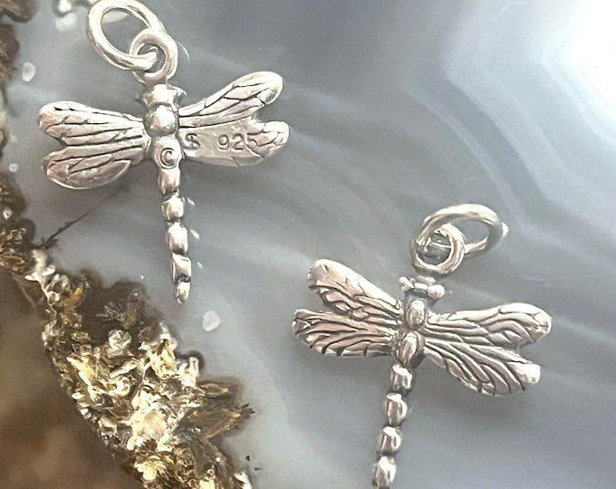 Sterling Ladybug Charm, Silver Ladybug Charm, Sterling Gardening Charm ...