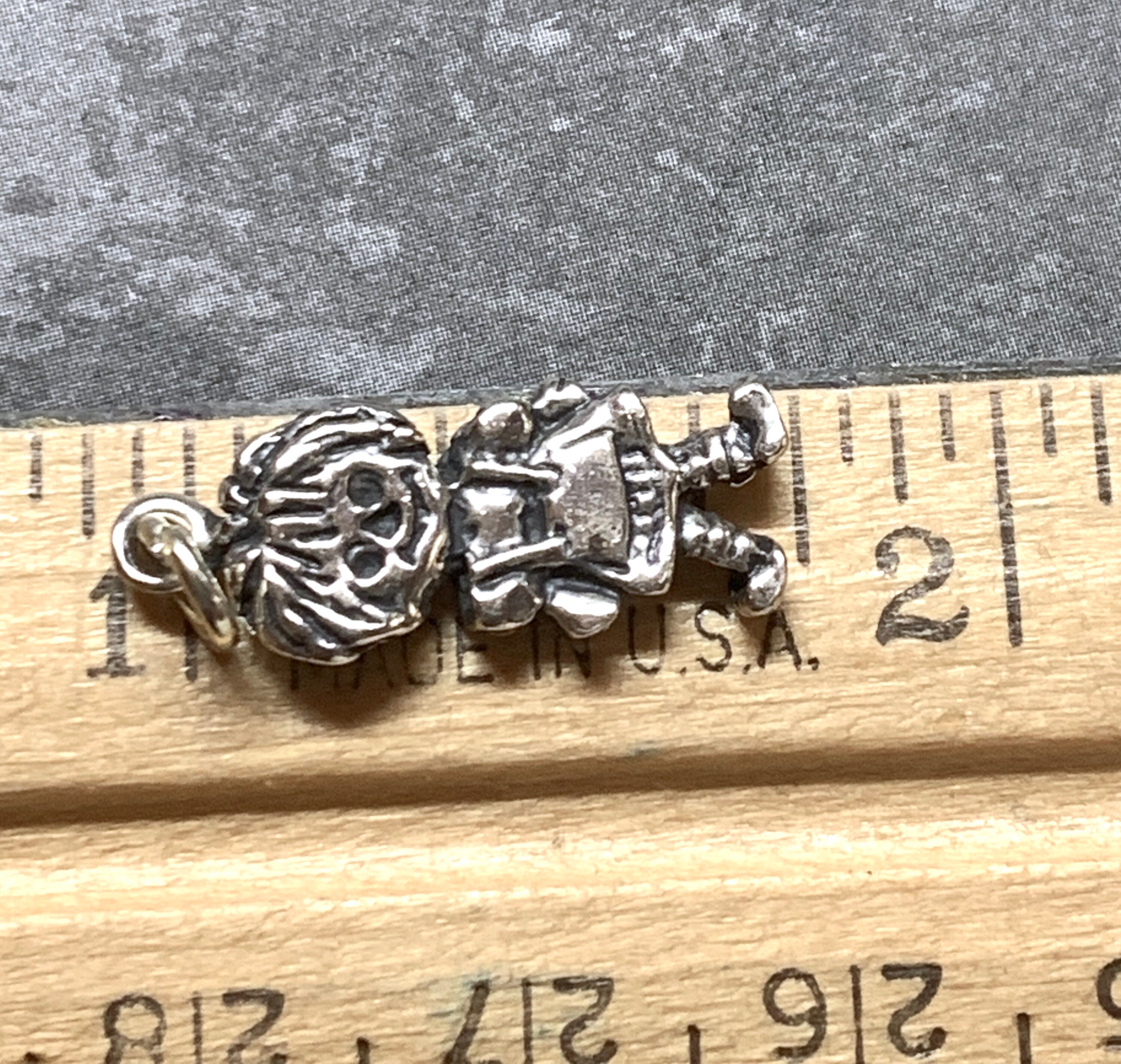 Sterling Rag Doll Charm, Silver Rag Doll Charm, Sterling Doll Charm ...