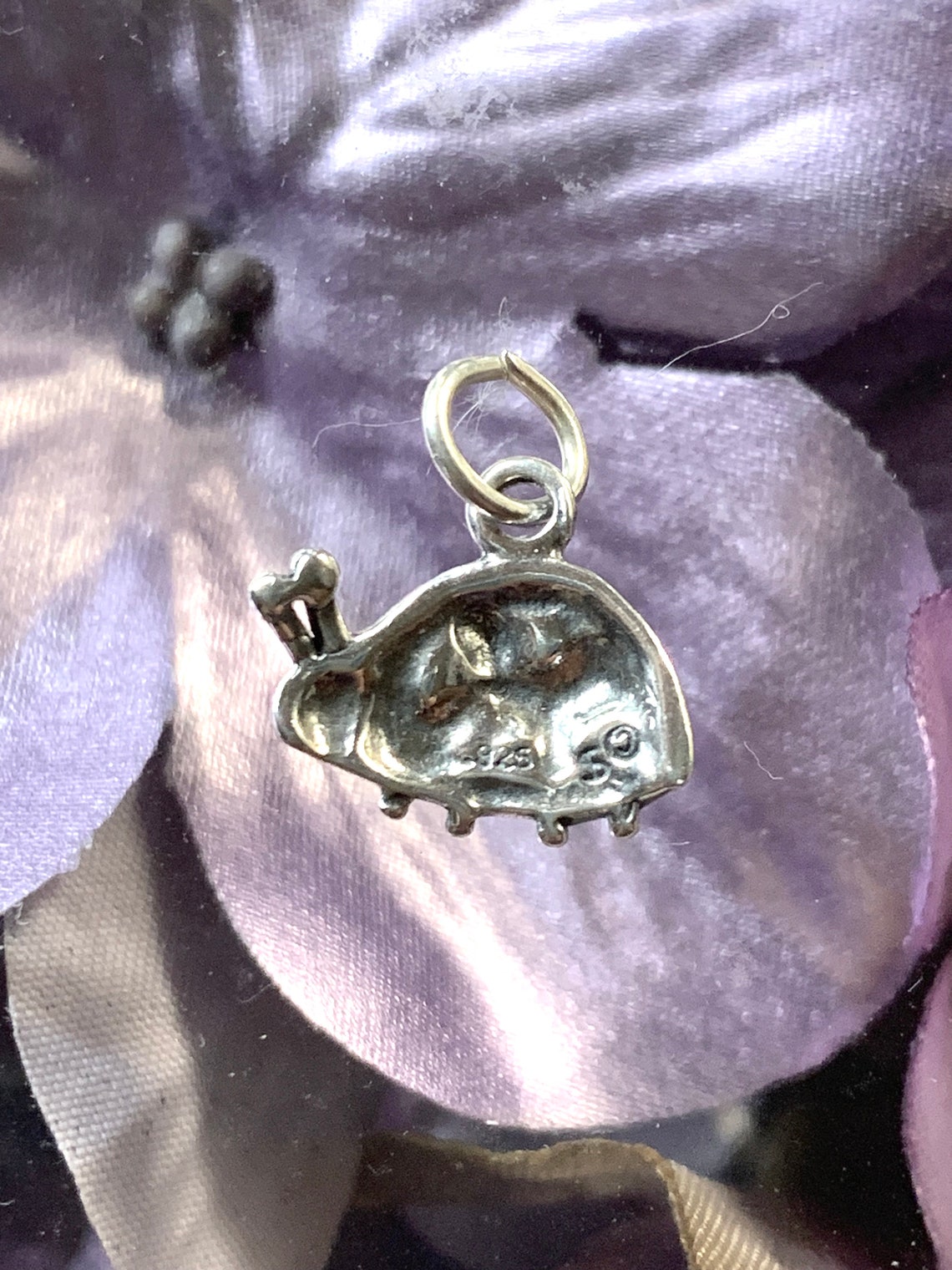 Sterling Ladybug Charm, Silver Ladybug Charm, Sterling Gardening Charm ...