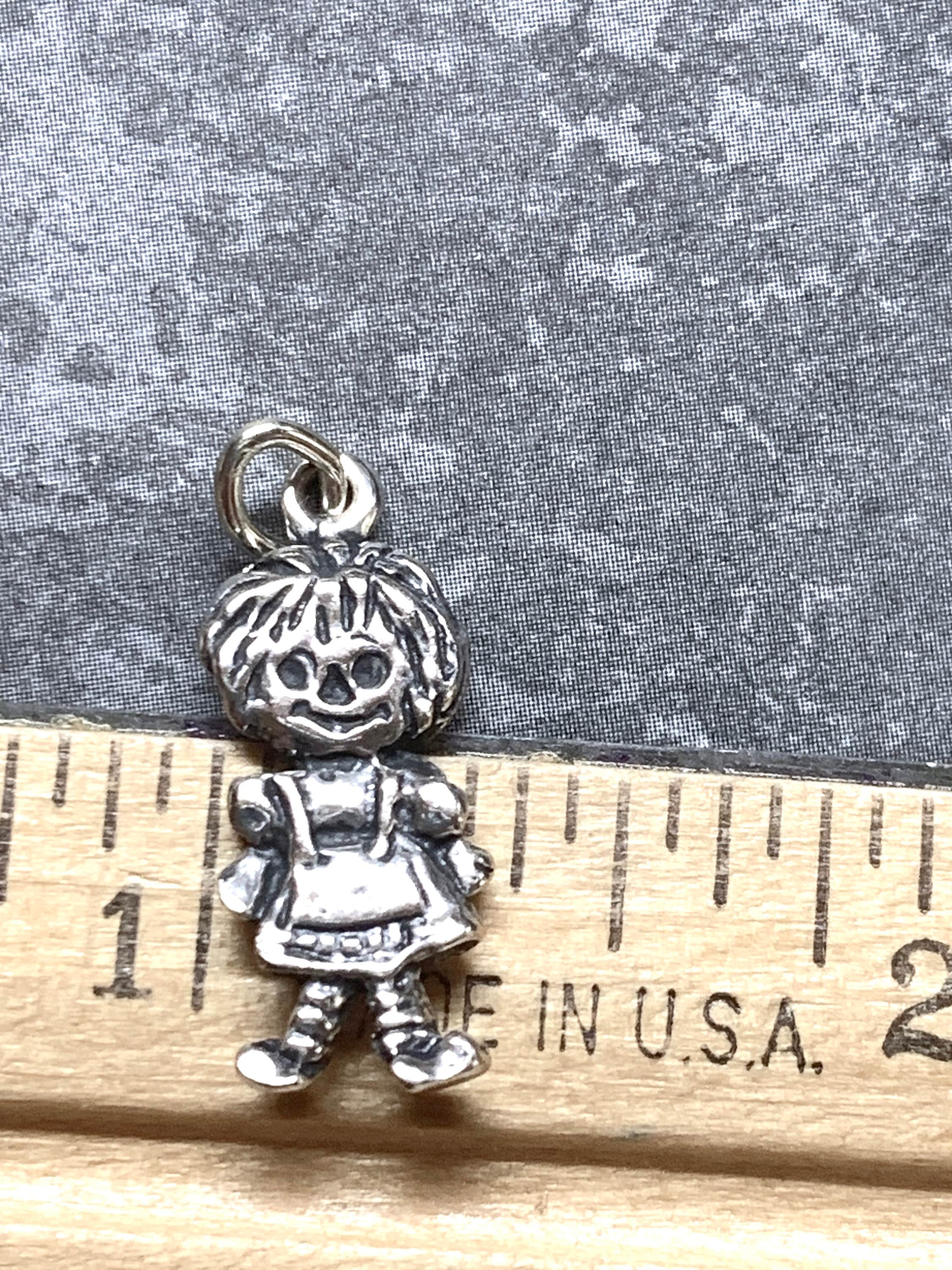Sterling Rag Doll Charm, Silver Rag Doll Charm, Sterling Doll Charm ...
