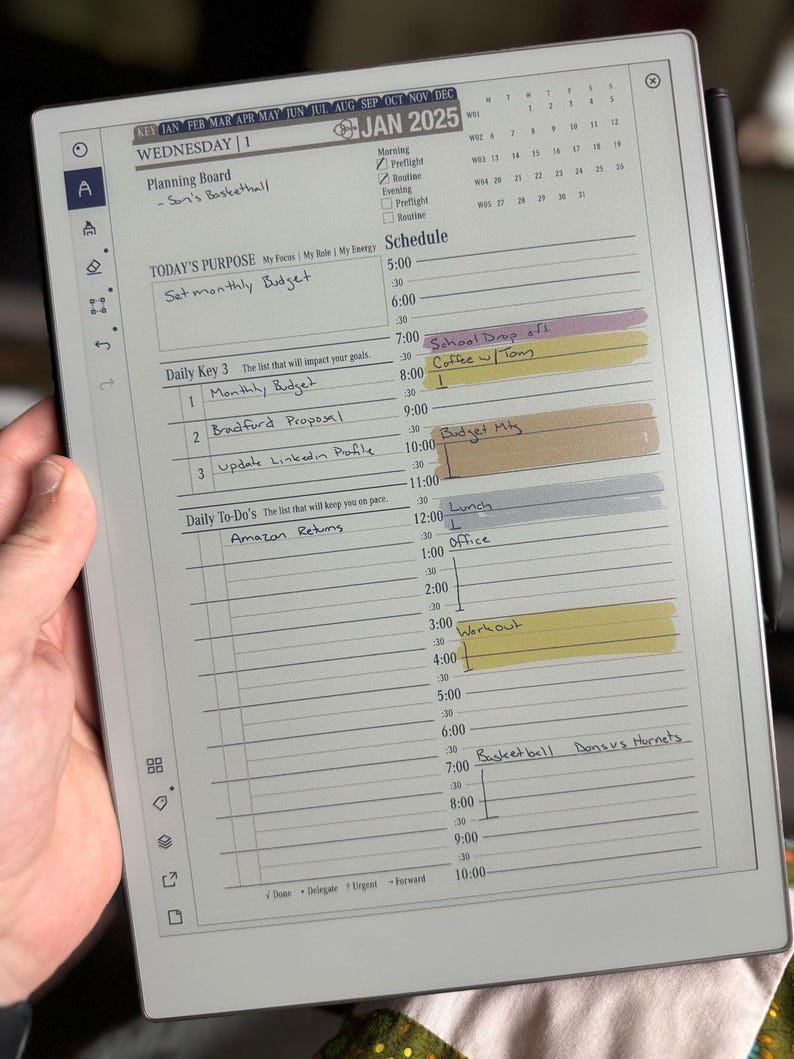 Key2success 2026 Remarkable Digital Planner - Personal Version - Etsy