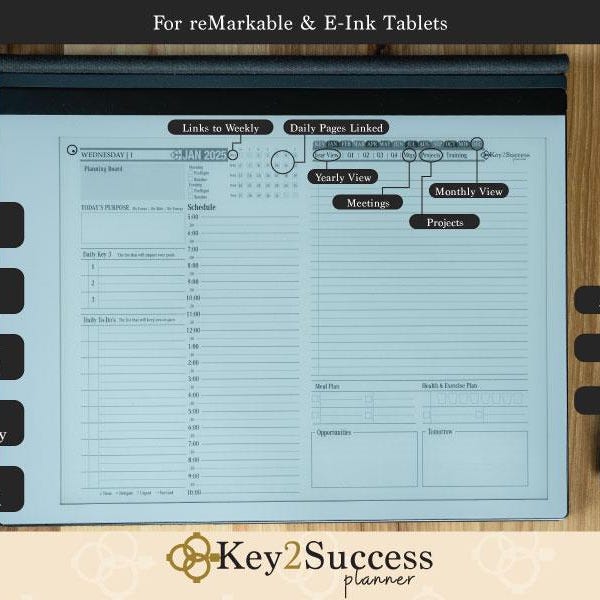 Key2SuccessPlanner - Etsy