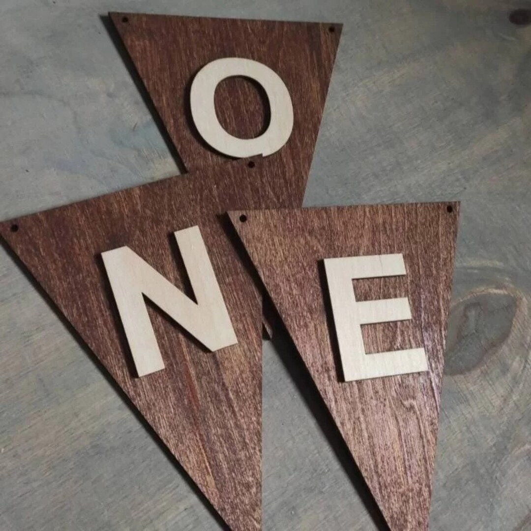 Wooden Garland,baby Room Banner,reusable Wooden Bunting Letters,nursey ...