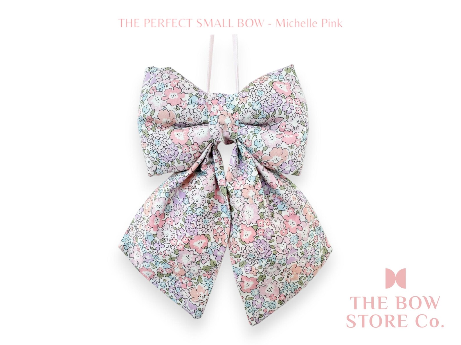 DECORATIVE FLORAL BOW, Hanging Decoration, Nursery Decoration, Tieback ...